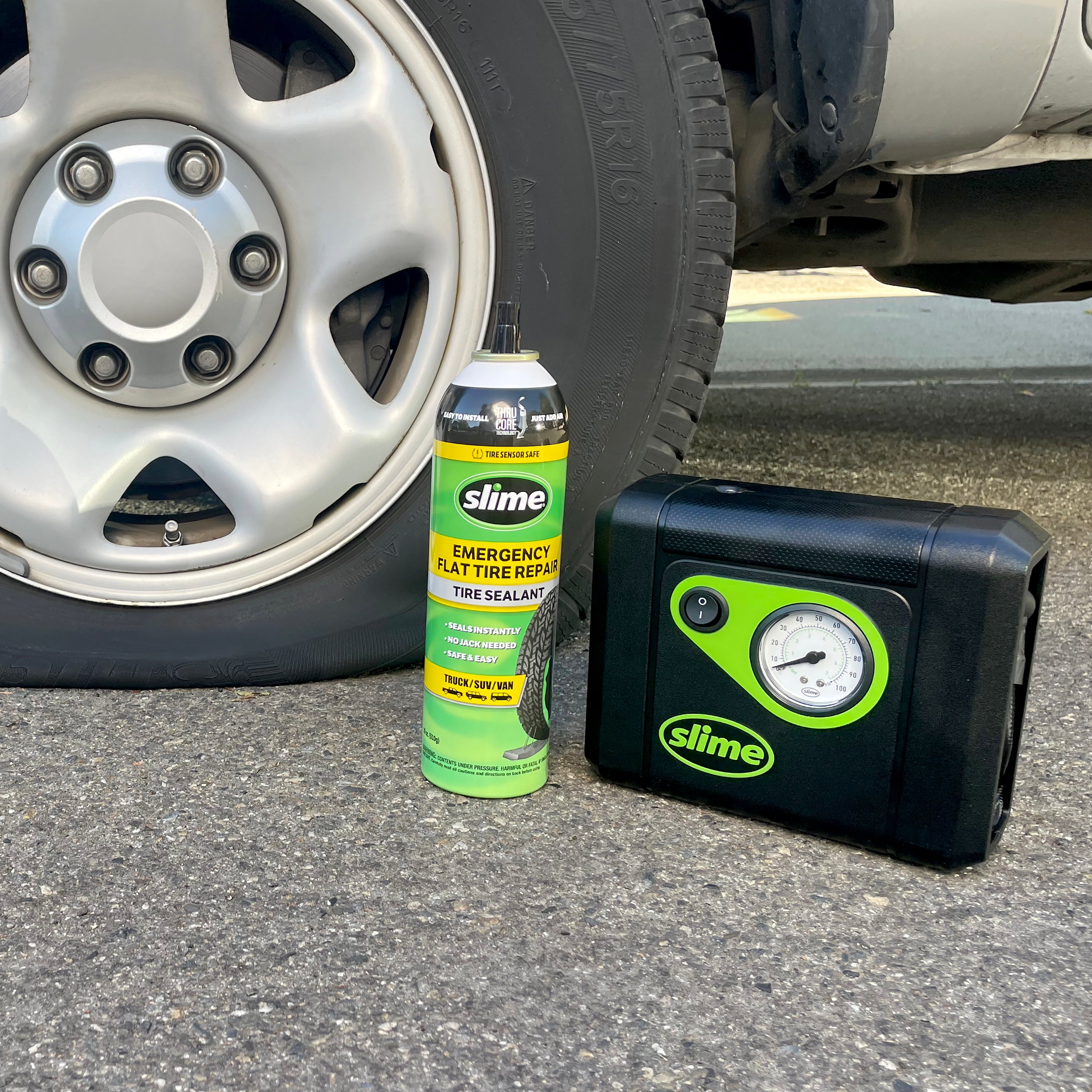 Smart Spair Plus Flat Tire Repair Kit | Slime – Slime Products