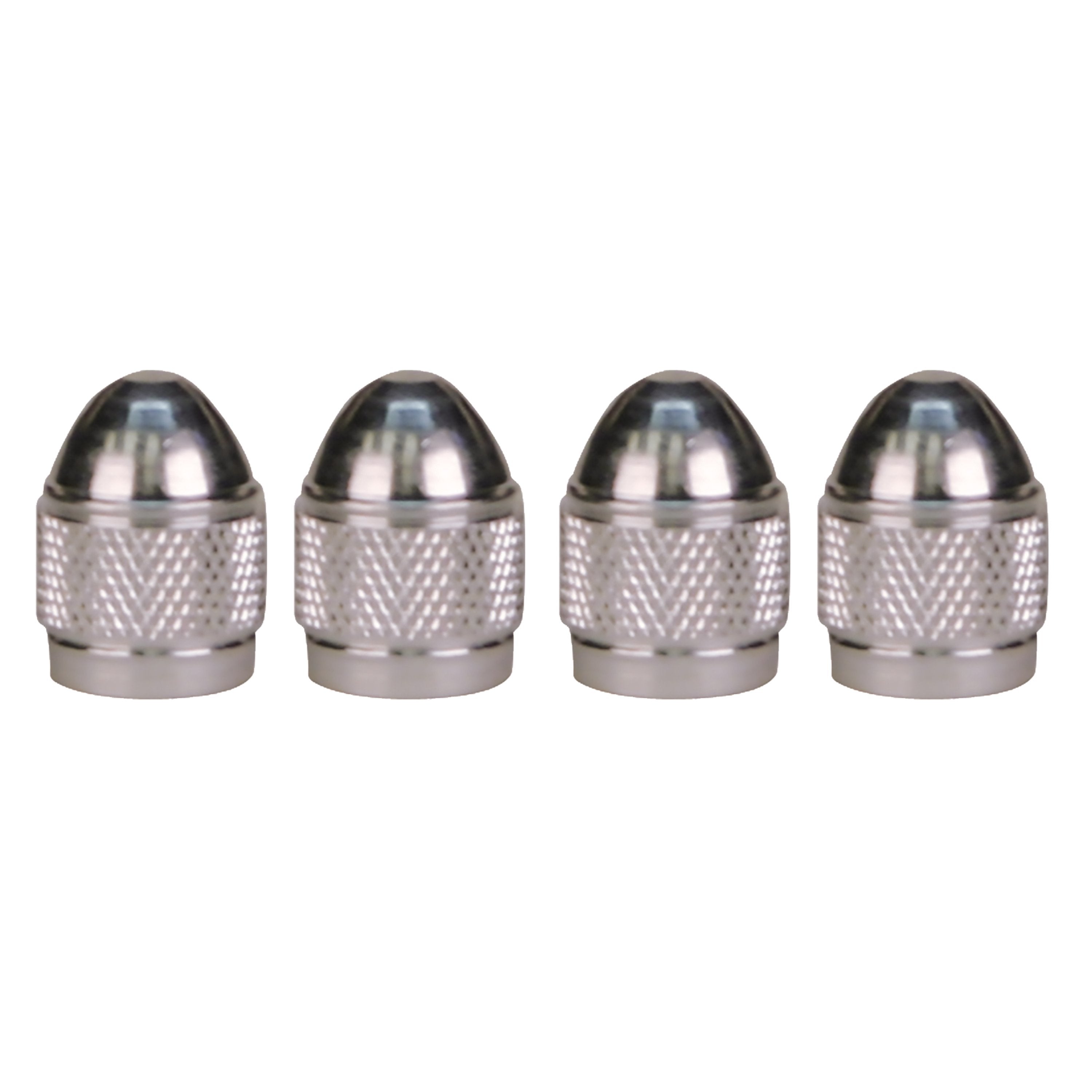 Anodized Aluminum Tire Valve Caps (Silver) | Slime – Slime Products