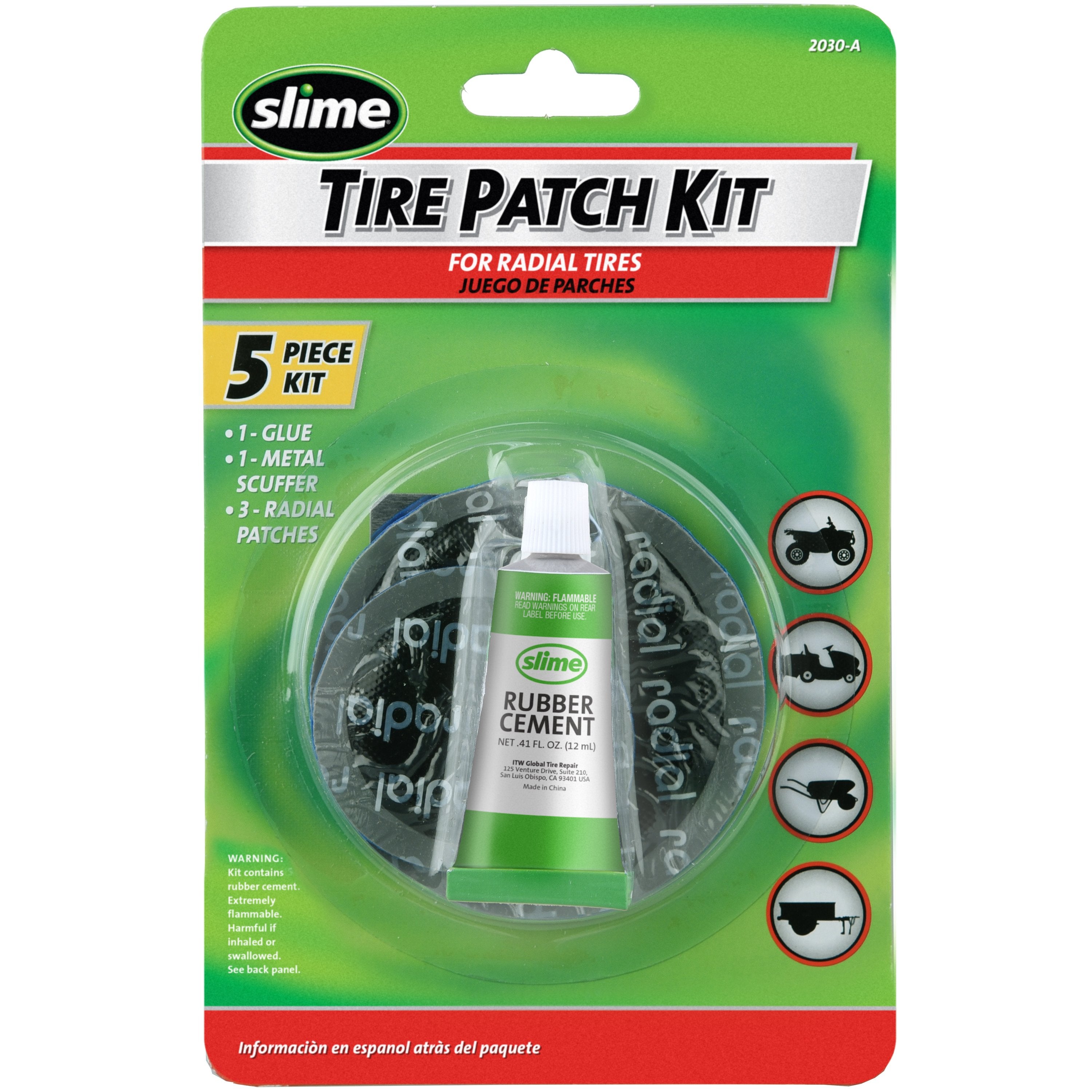 Deluxe Tire Patch Kit & Glue | Slime – Slime Products