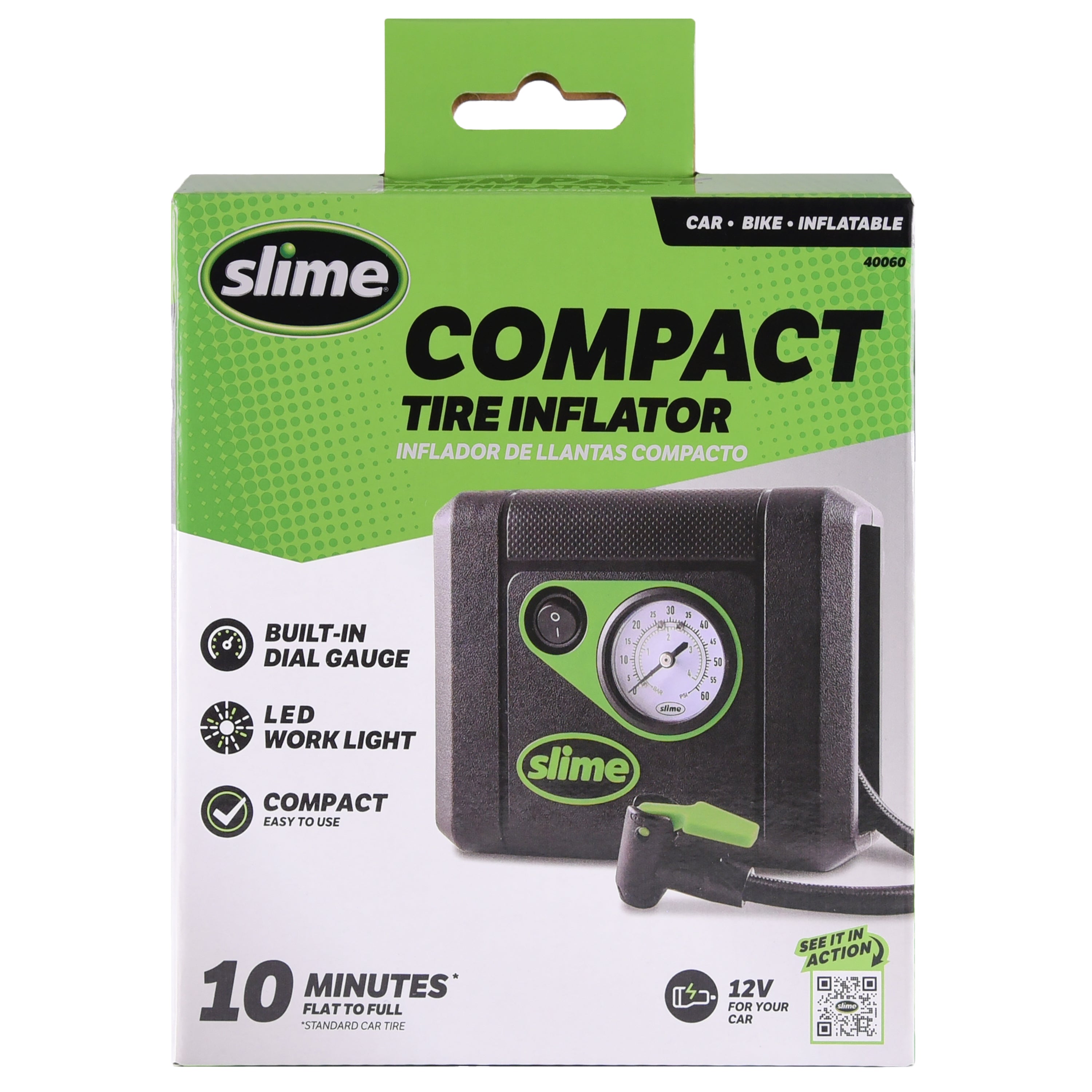 Compact 12V Tire Inflator | Slime – Slime Products